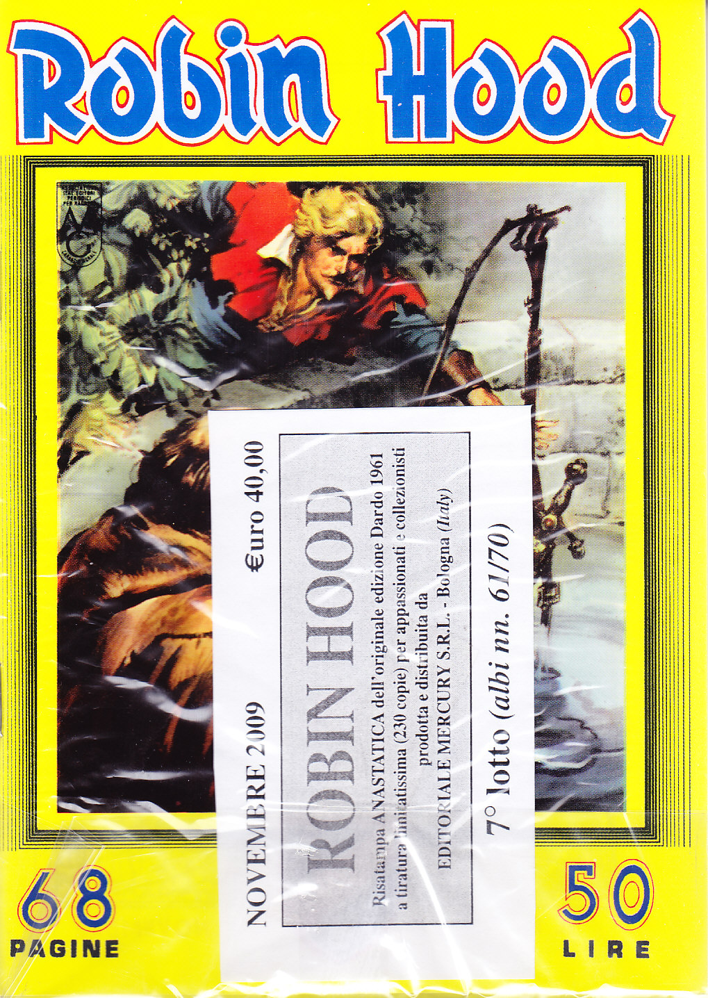 Robin Hood. 7° lotto (albi nn. 61/70) | www.libreriamedievale.com